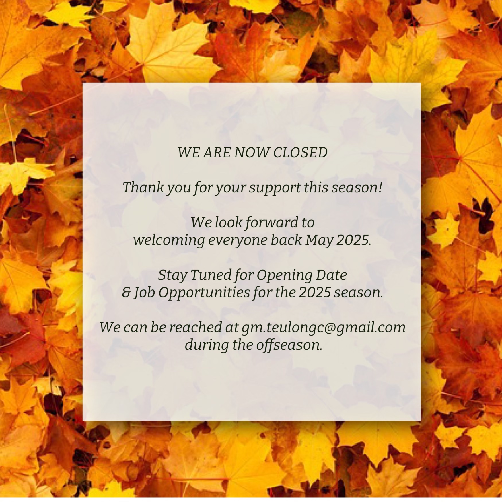 Home - Teulon Golf & Country Club